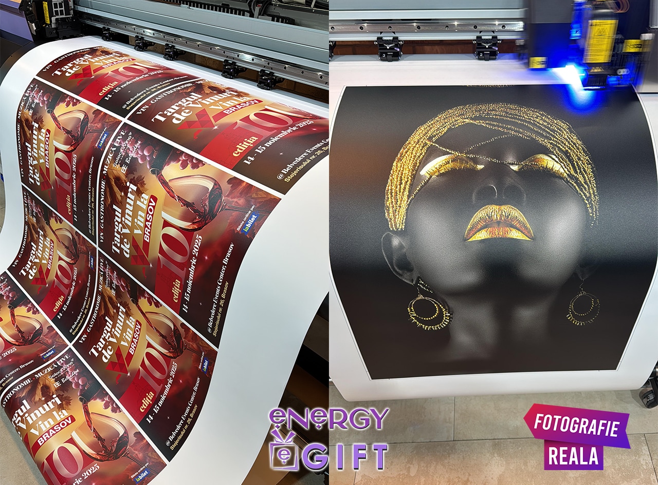 Banner 70x100 cm – Banner PVC Personalizat cu Printare UV